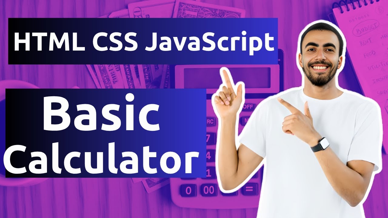 Build a Calculator with HTML, CSS & JavaScript | Modern Web Dev Tutorial
