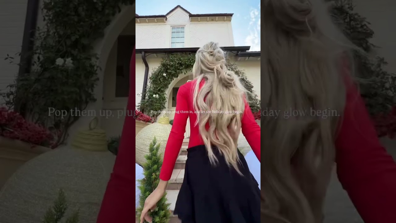 The holiday showstopper of the season 🎄✨