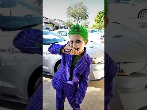 The joker Halloween costume