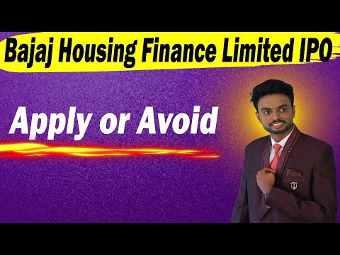 Bajaj Housing Finance Limited IPO | Bajaj Housing Finance IPO Detail | Bajaj IPO Apply or Avoid