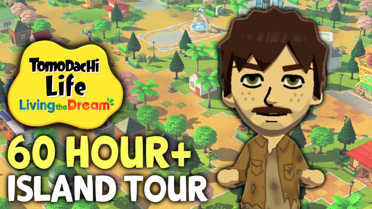 Touring My Tomodachi Life: Living The Dream Island & Miis