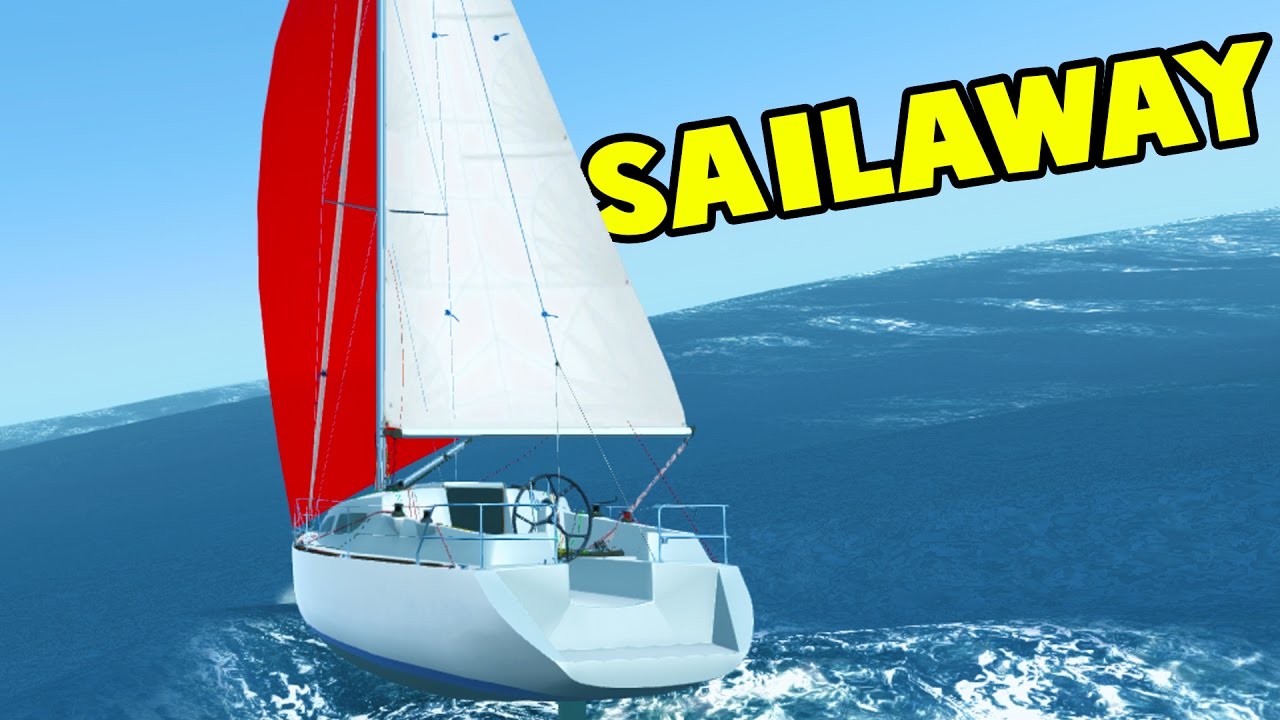 Sailing through MASSIVE Waves and Storms Near Australia!  Sailboat Simulator  - Sailaway Gameplay