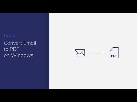 Convert Outlook Email to PDF on Windows with PDFelement