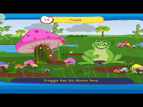 froggie 🐸 | rainy day rhyme for kids | english nursery rhyme with mushrooms