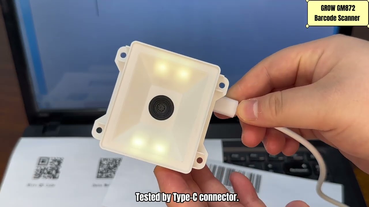GROW GM872 DC5V 1D/2D QR Barcode Scanner Module USB/UART Interface Support Android Windows For Bus