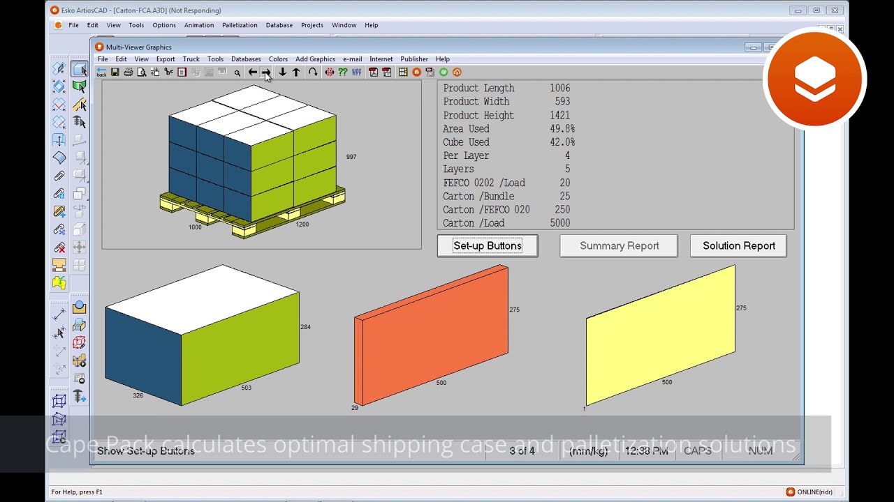 A right-sized shipping box for folding carton in 3 easy steps