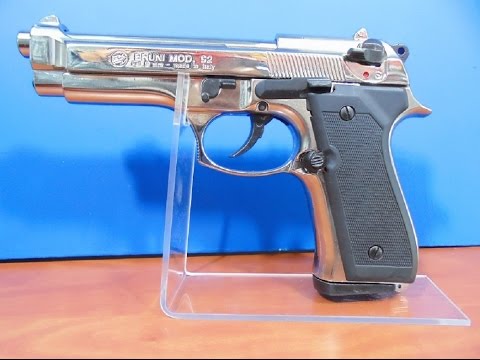 Pistola Bruni 92 Cromada Niquelada-cal 9 Mm Envio Gratis | Mercado Libre
