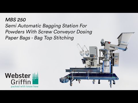 MBS 250 - Semi Automatic Bagging Station For Powders