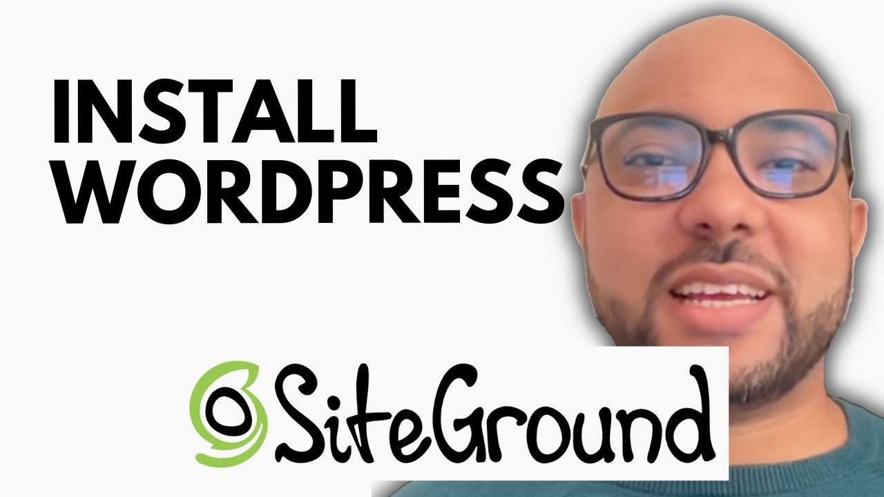 How to Install WordPress on SiteGround