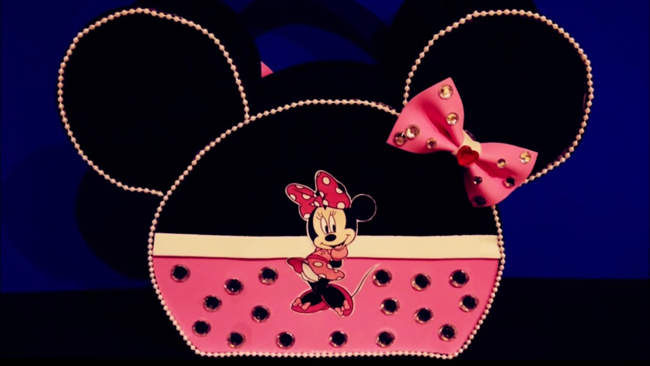 DIY MINNIE MOUSE BASKET