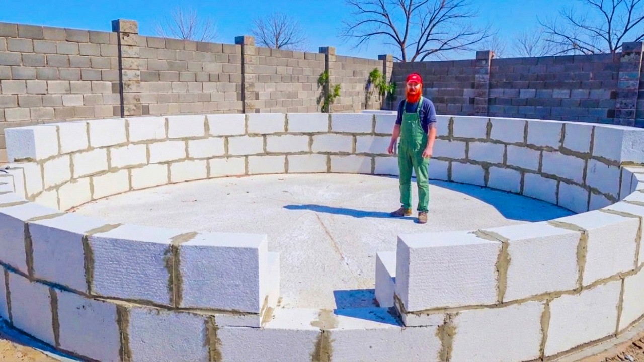 I Built a ROUND HOUSE in 120 Days | Full Construction Process
