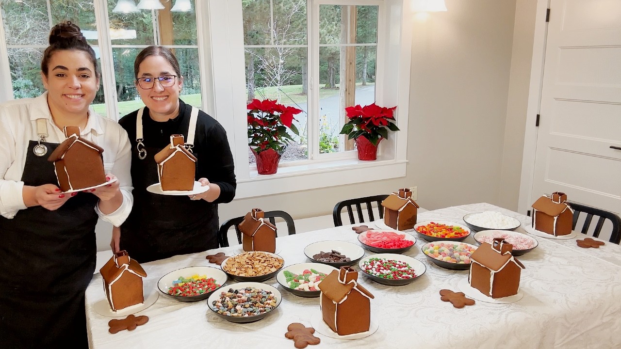 Making and Assembling 11 Gingerbread Houses from Scratch!