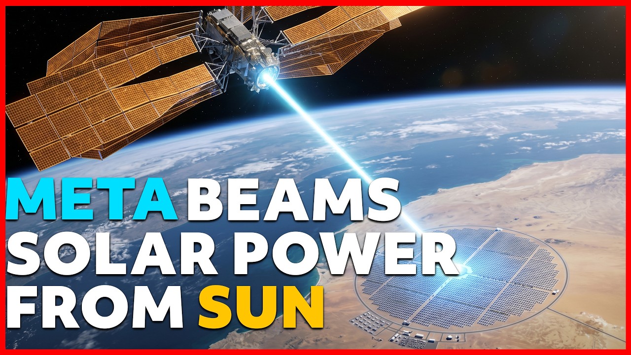 Meta Is Beaming Solar Power FROM SPACE to Run AI — This Is Real