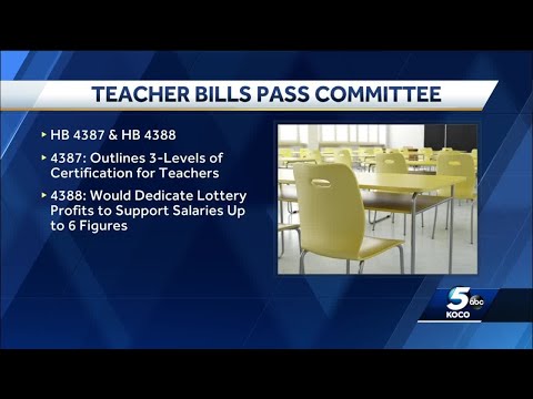 Teacher bills pass Oklahoma committee