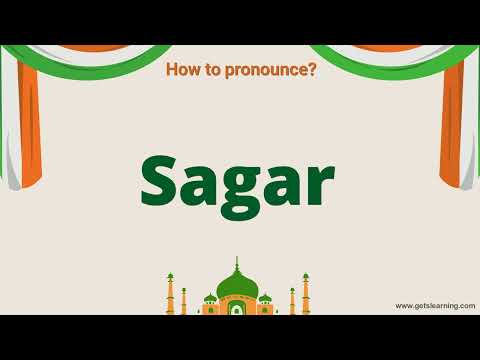 How to pronounce Sagar in English correctly | a city in India