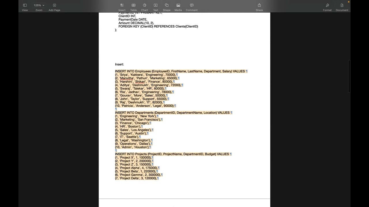DBMS Assignment 1 in SQL 💻