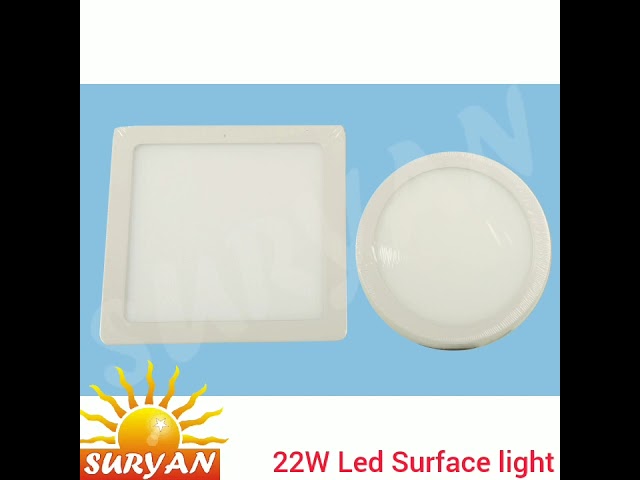 LED SURFACE LIGHTS - 3W LED Stiker Surface Light Manufacturer from Chennai