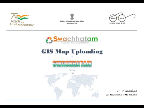 SBM URBAN MIS portal: Steps to Upload GIS Map
