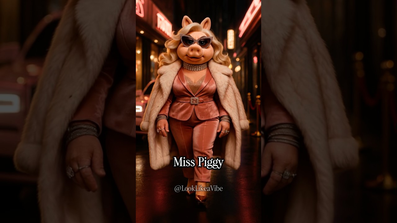 The Muppets as Mafia BossesㅣKermit, Piggy, Animal, Beaker #aiart