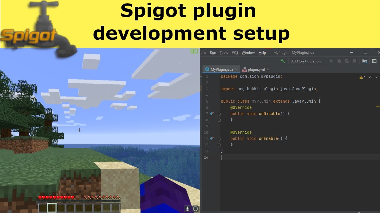 Plugin development setup | Spigot tutorial 1