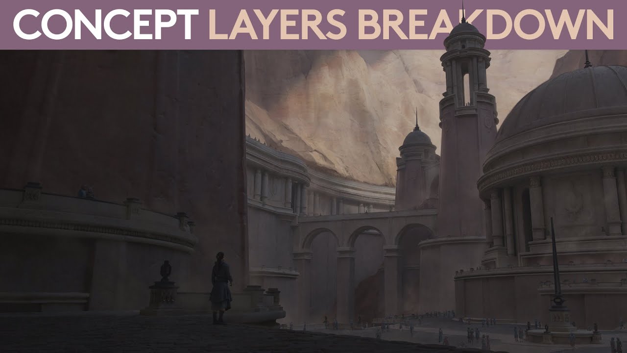 Concept Art Layers Breakdown! - 