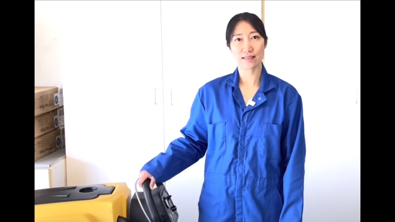 How to operate and maintain the C20SP floor scrubber with traction motor to clean your floor