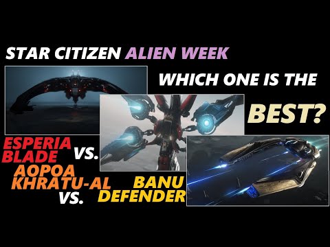 Which Alternative Star Citizen Alien Fighter is THE BEST?