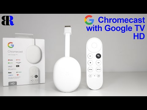 Google Chromecast with Google TV HD Unboxing + Set Up | 2022 Release