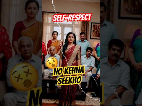 Apne Liye Jeena Sikho | Self Respect Ka Asli Matlab | Hindi Motivation #hindimotivation #shorts