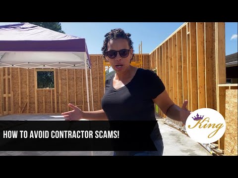 How to Avoid Being Scammed by Contractors