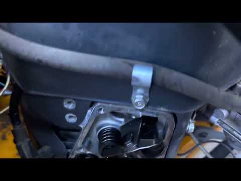 How to set valves on a Kawasaki engine.