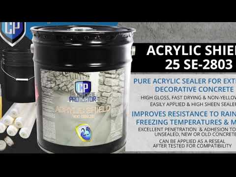 Acrylic Shield 25 Concrete Sealer