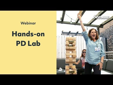 Create a hands-on professional development session - PD in Your PJs