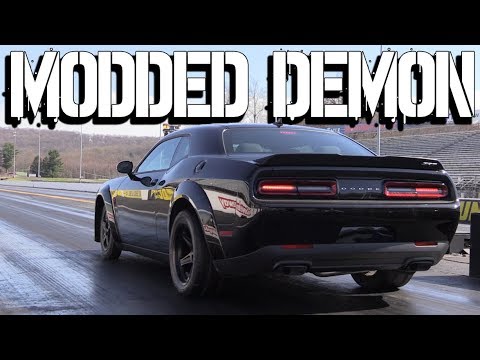 Tuned Dodge Demon Hits the Drag Strip for 1/4-Mile Shakedown, Has a ...