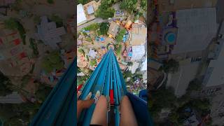 POV: going STRAIGHT DOWN on a DROP TOWER ???? #shorts