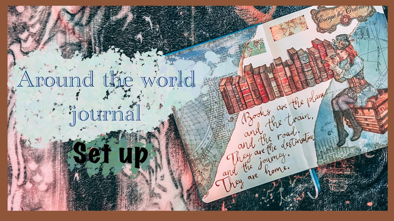 🌍 Read Around the World Challenge | Journal Setup 📚 🌍