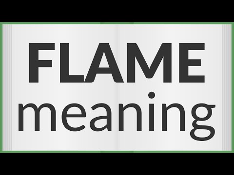 Flame | meaning of Flame