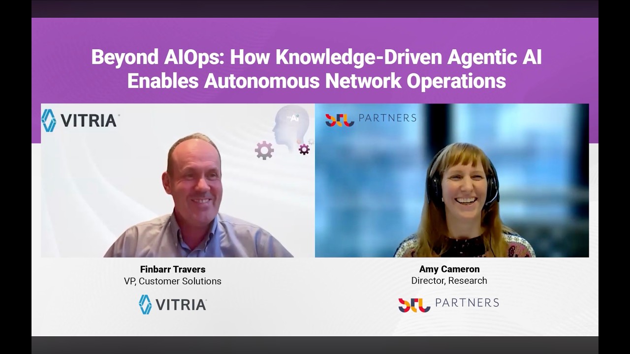 Beyond AIOps: How knowledge -driven agentic AI enables autonomous network operations - Vitria