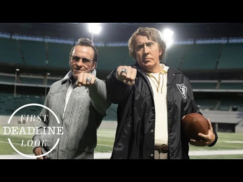 First Look: Nicolas Cage as John Madden and Christian Bale as Al Davis in 'Madden' - The Movie