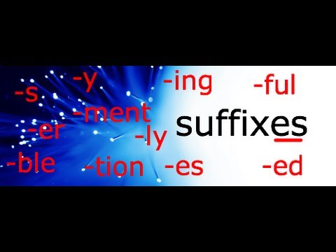how to spell: building words with suffixes - part 1