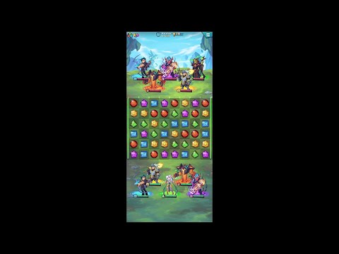 Puzzle Brawl (by Skyborne Games) - free online match 3 pvp rpg game for Android and iOS - gameplay.
