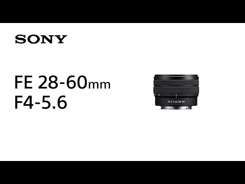 Sony FE 28-60mm f/4-5.6 Lens SEL2860 - Adorama Sony FE 28-60mm f/4-5.6 Lens SEL2860 - Adorama