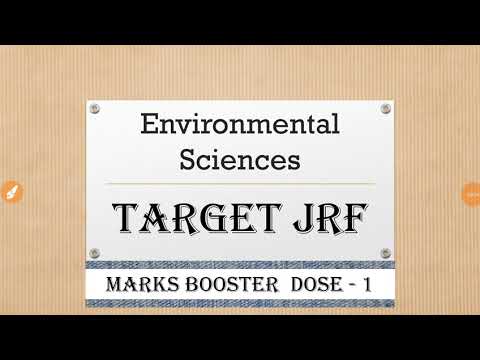 Environmental Science 1 Video Lecture Crash Course For Ugc Net