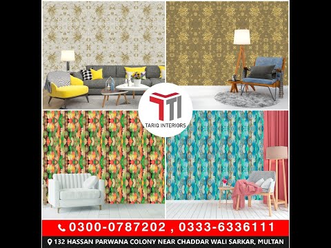 Tariq Interiors ||New Wallpapers Collection|| Large Display