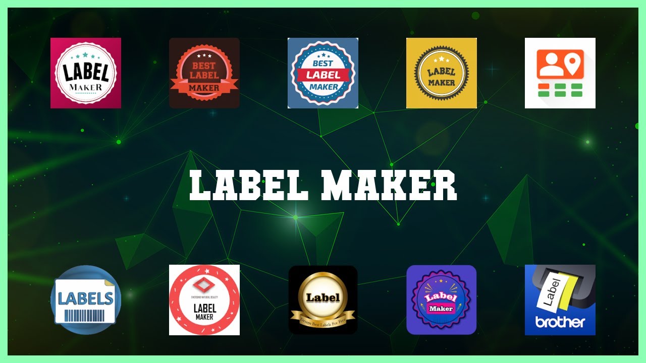 Top rated 10 Label Maker Android Apps