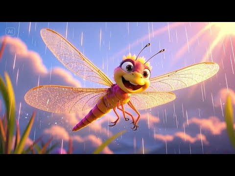 Itsy Bitsy Dragonfly | Fun Insect Adventure Rhyme for Kids | Nursery Rhymes & Songs for Children