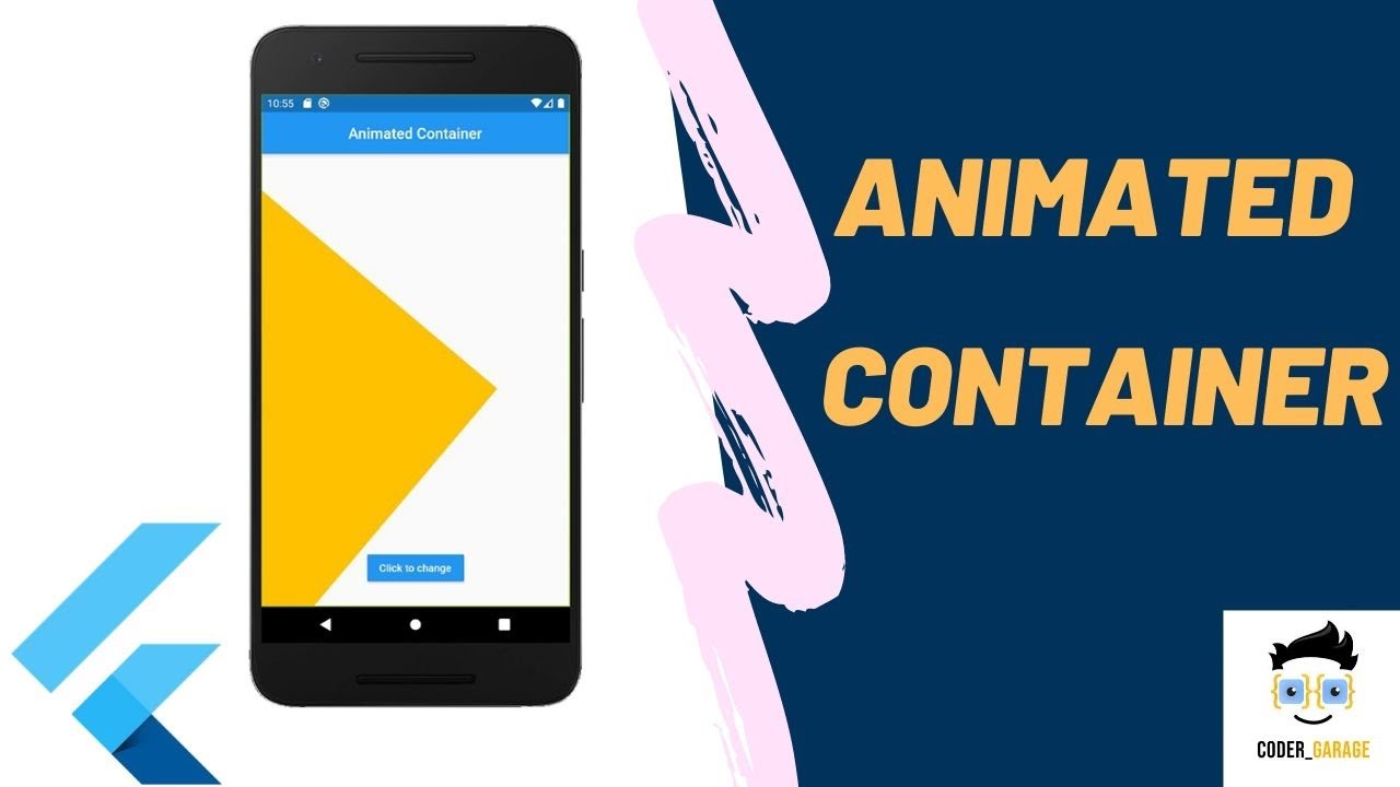 Animated Container in Flutter | Flutter tutorial for beginners