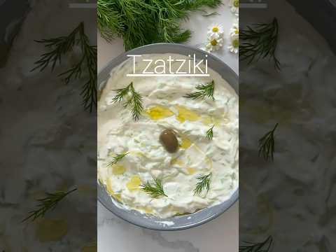 TZATZIKI π€ YOU WILL NEVER BUY IT AGAIN AFTER THIS ONE #tzatziki #garlic #greek