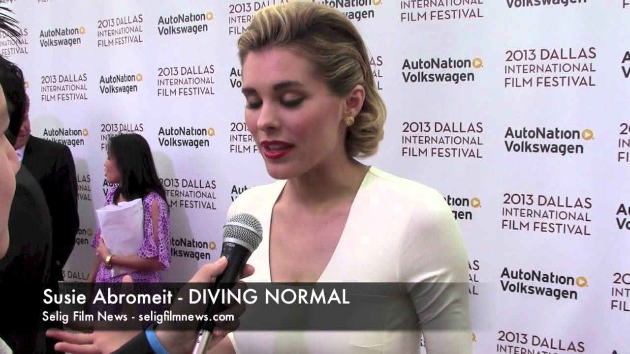DIFF 2013 Red Carpet: Susie Abromeit - DIVING NORMAL