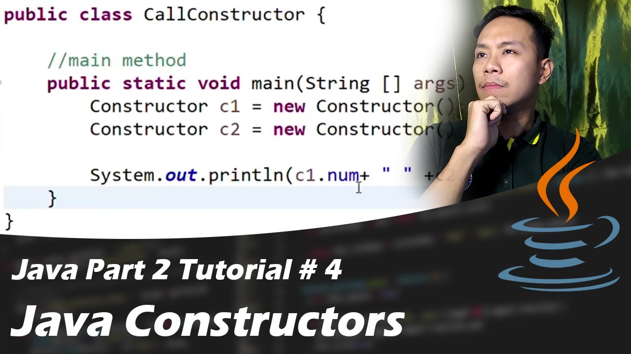 HOW to create CONSTRUCTORS in JAVA? || CodeLikeLD Tagalog JAVA Tutorial